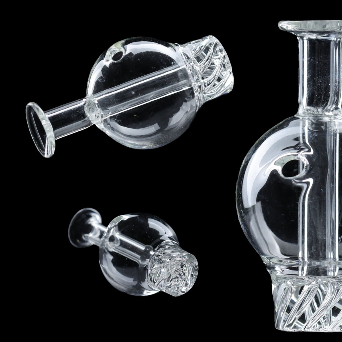 Bubble/Spinning Cap – Glaskunstshop Dabisimo